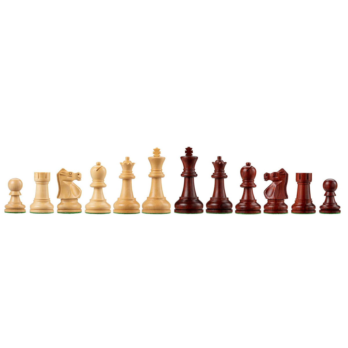 Bobby Fischer Ultimate Chess Pieces - Redwood/Boxwood - 3.70" King - I ...
